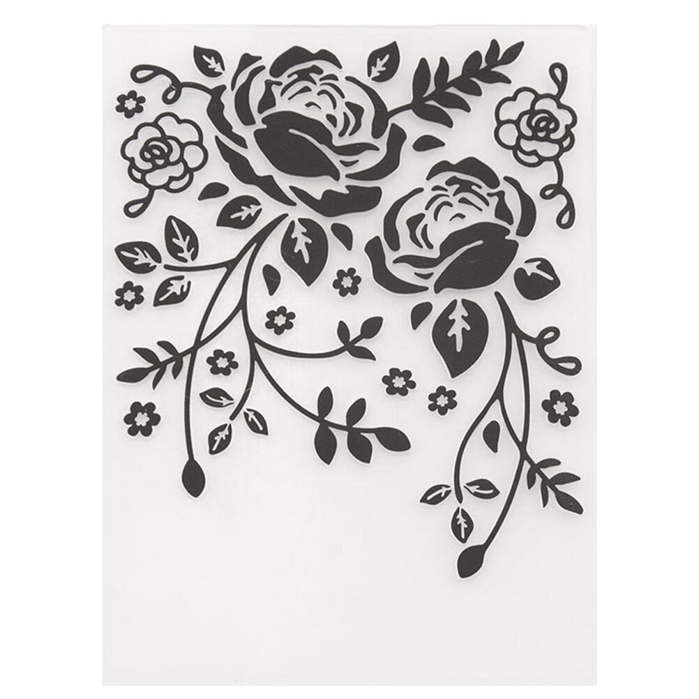 Spatiy Embossing Folder Embossing Stencil Templates Flower Die Cuts ...
