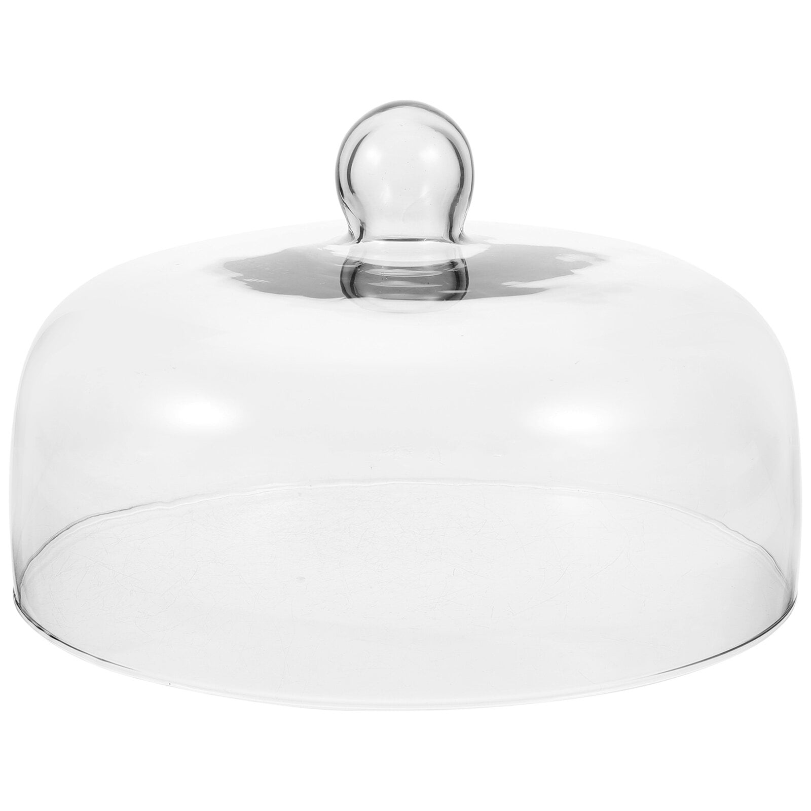 Spatiy Food Cover Transparent Glass Cake Cover Practical Food Display ...