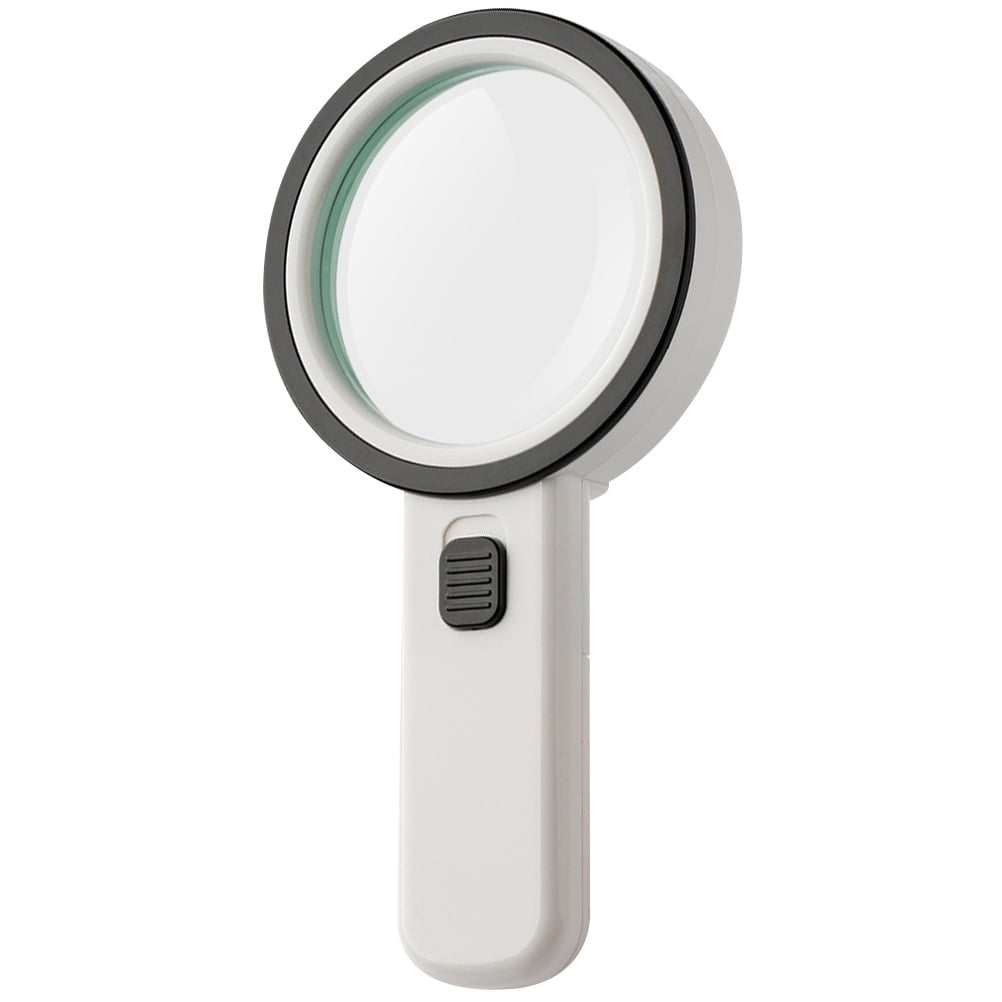 Spatiy Large Magnifying Glass 30X Handheld Magnifier LED Desktop ...