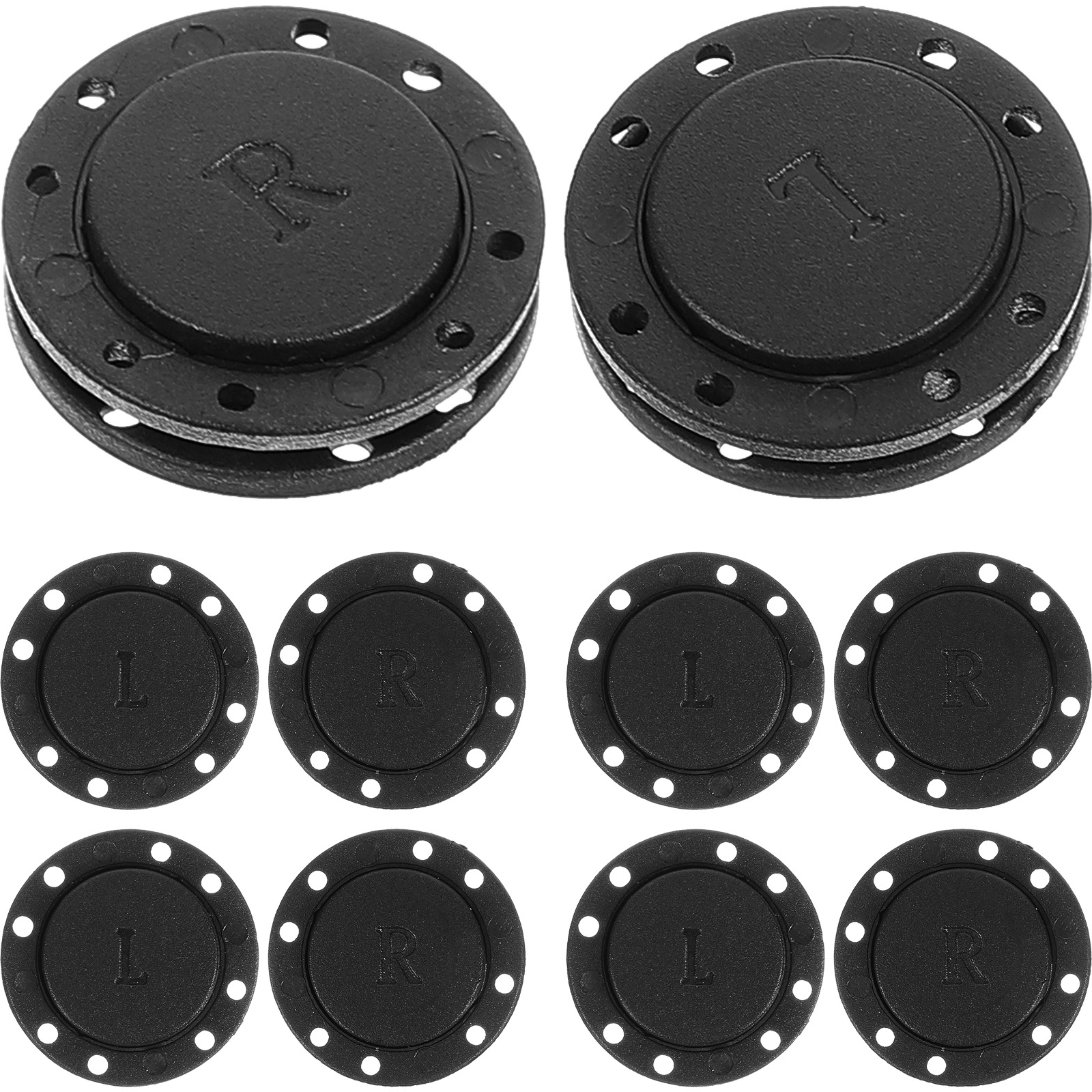 Spatiy Magnetic Button Clasp Snaps Magnetic Plum Bag Clasps 6 Pairs 2 ...