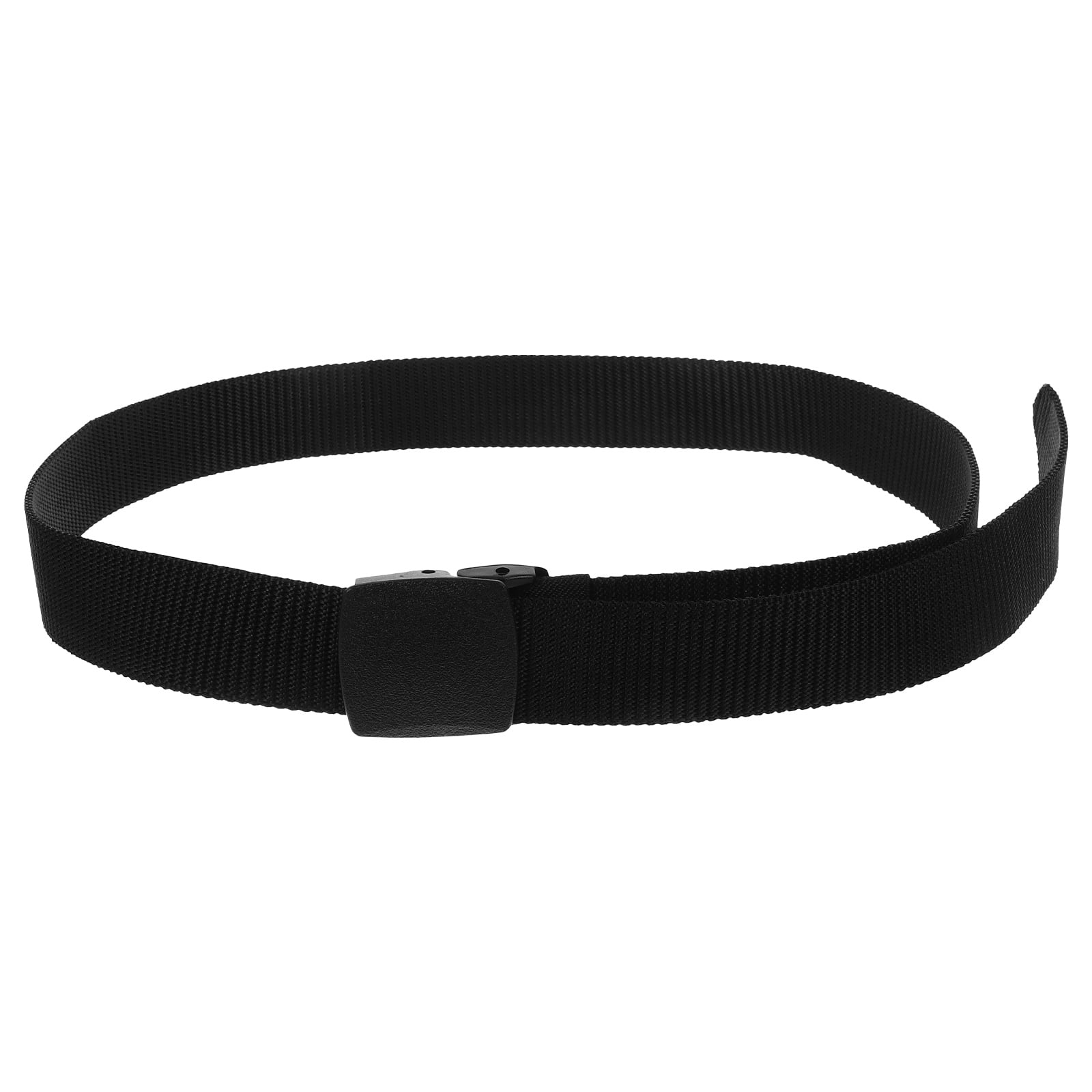 Spatiy Nylon Belt Waist Belt Plastic Buckle Casual Style Waist Belt ...