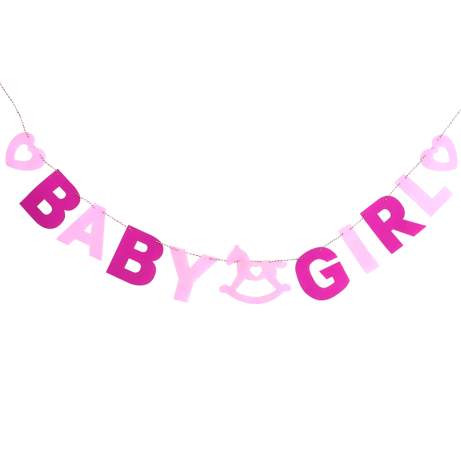Spatiy Shower Girl Banner Decor Birthday Party Shower Photo Booth Props ...