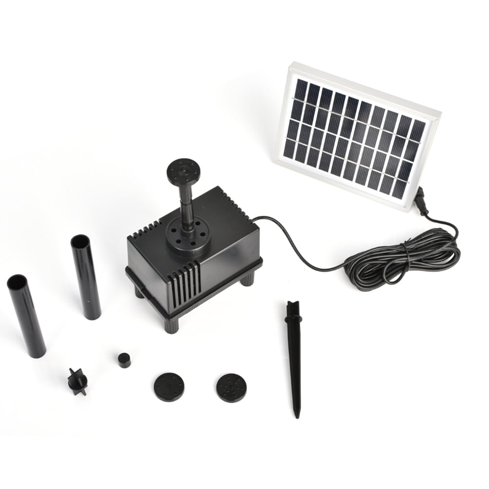Spatiy Solar Water Pump Garden Fountain Pool Watering Pond Pump Pool ...