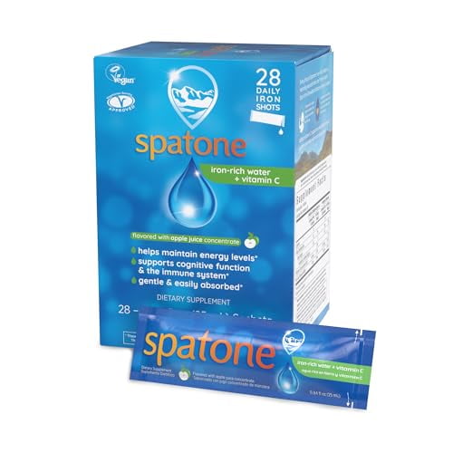 Spatone Natural Liquid Iron Supplement Plus VIT C for Women - Men ...