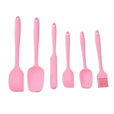 OVENTE Silicone Spatula Set of 5, Food Grade Rubber Spatula with High ...