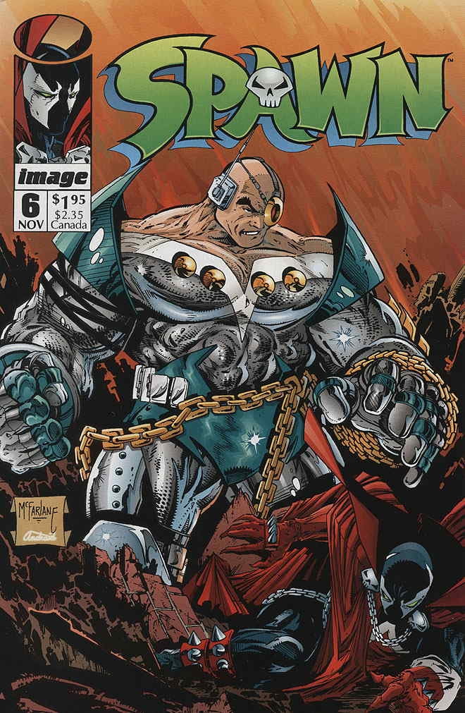 Spawn #6 VF ; Image Comic Book - Walmart.com