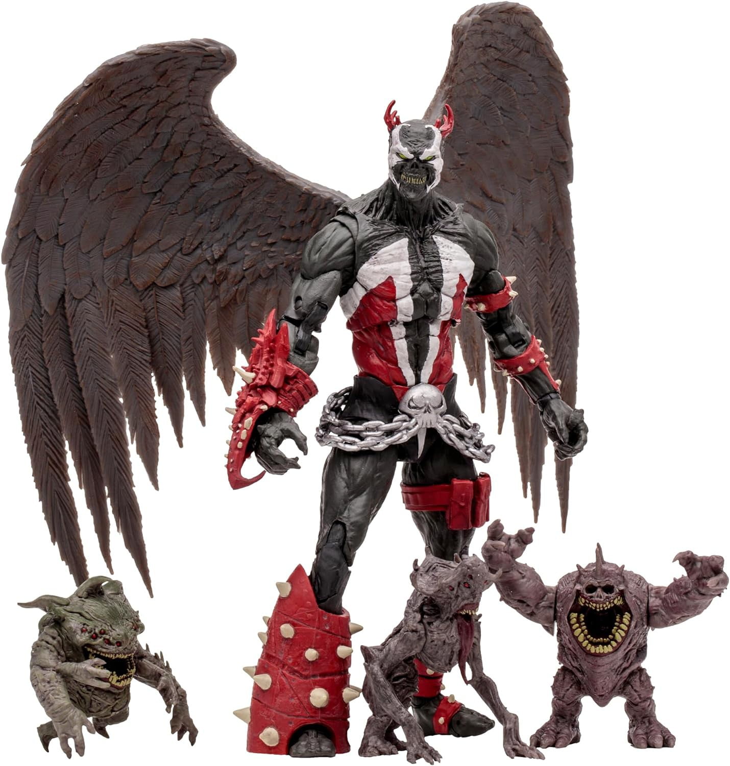 Free Shipping! Spawn 7 Inch Action Figure Deluxe - King Spawn & Demon ...