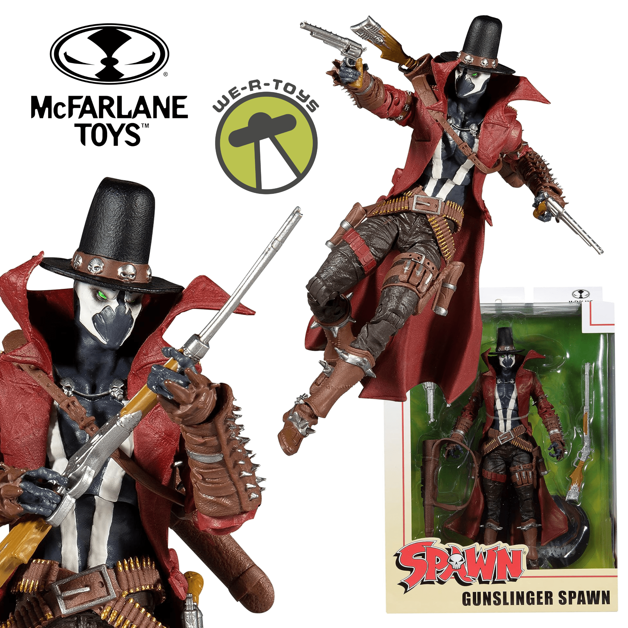 Spawn Gunslinger Spawn Action Figure with Accessories McFarlane Toys ...