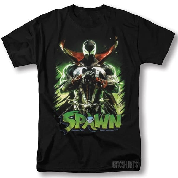 Spawn 90s Movie Classic Retro Vintage Graphic Design T-Shirt NEW ITEM ...