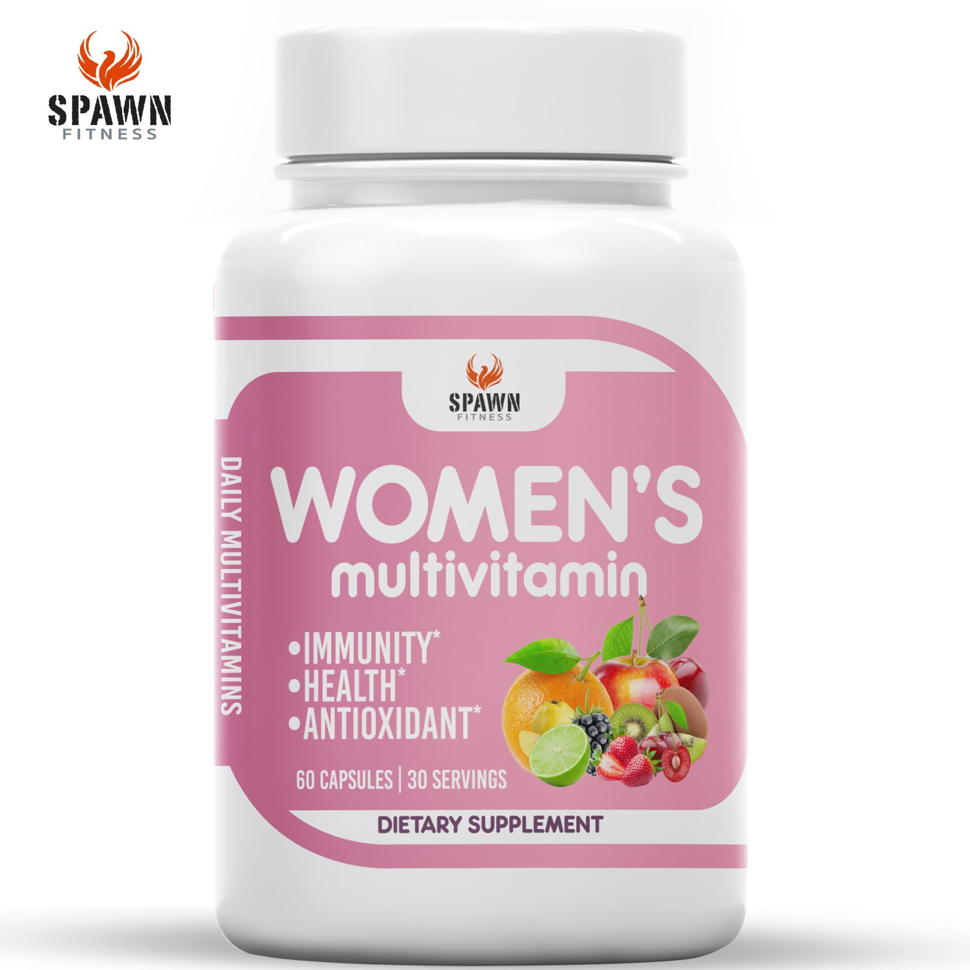 Spawn Fitness Multivitamin for Women with Vitamin A B C D Womens ...