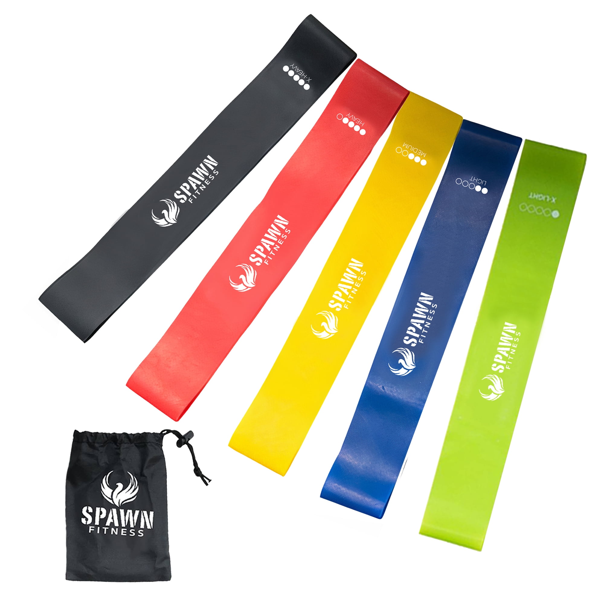 Spawn Fitness Resistance Bands Exercise Bands for Workout Loop Band Set ...