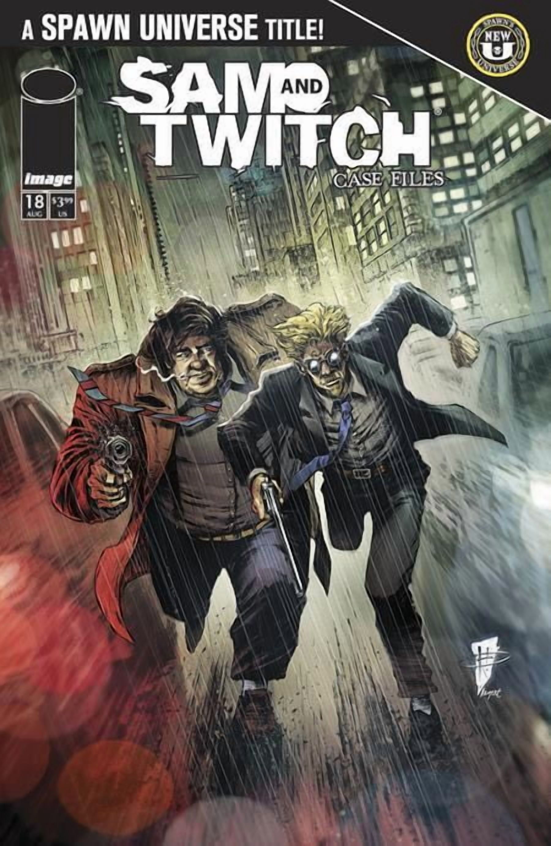 Spawn Sam And Twitch Case Files #18 Cvr B Daniel Henriques Var Image ...