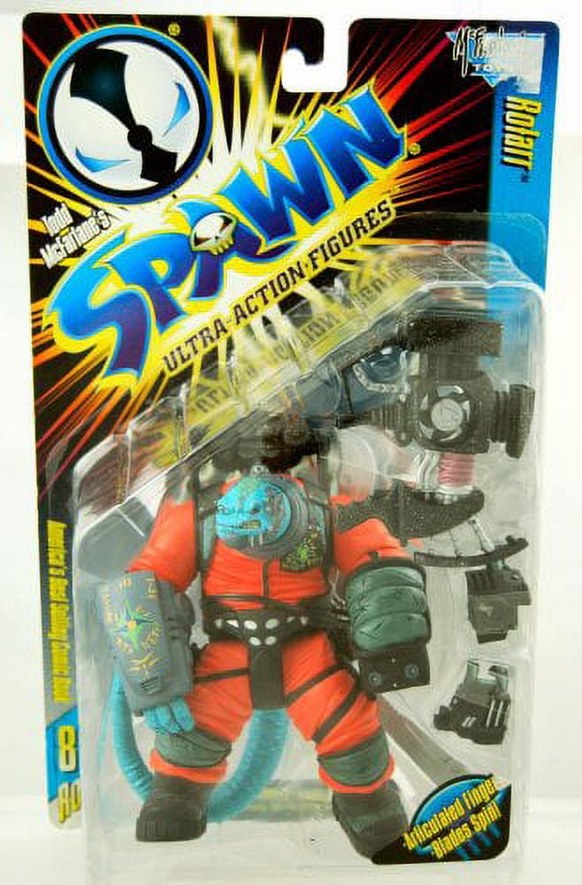 Spawn - Todd McFarlane - Rotarr Action Figure - Original Release - Blue ...