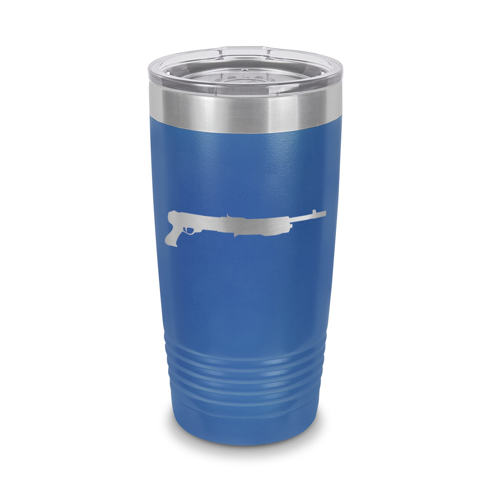 Spaz 12 Tumbler 20 oz - Laser Engraved w/ Clear Lid - Stainless Steel ...