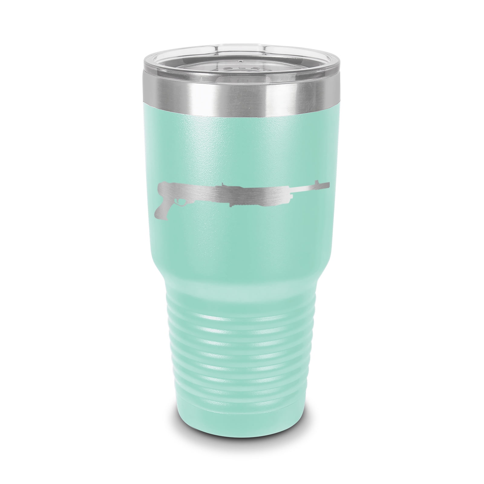Spaz 12 Tumbler 30 oz - Laser Engraved w/ Clear Lid - Stainless Steel ...
