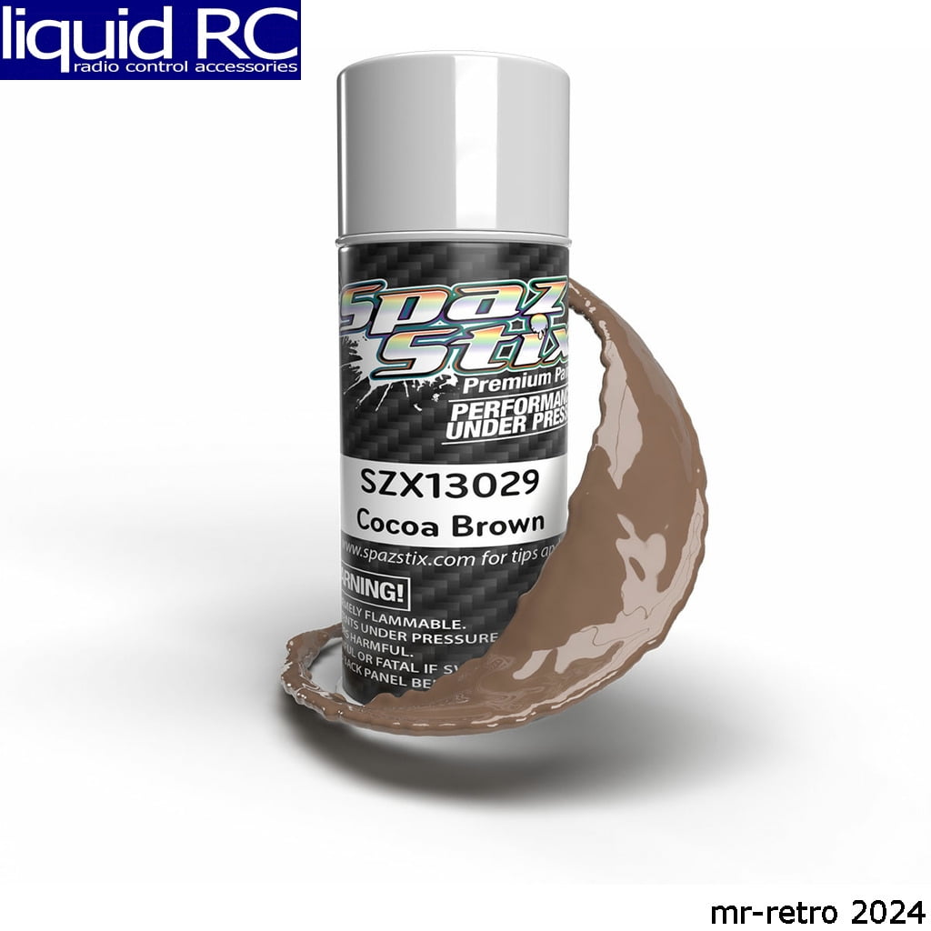 Spaz Stix 13029 Cocoa Brown Aerosol Paint 3.5oz Can - Walmart.com