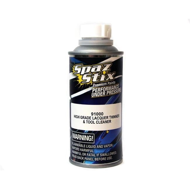 Spaz Stix 6 oz High Grade Lacquer Thinner & Tool Cleaner - Walmart.com