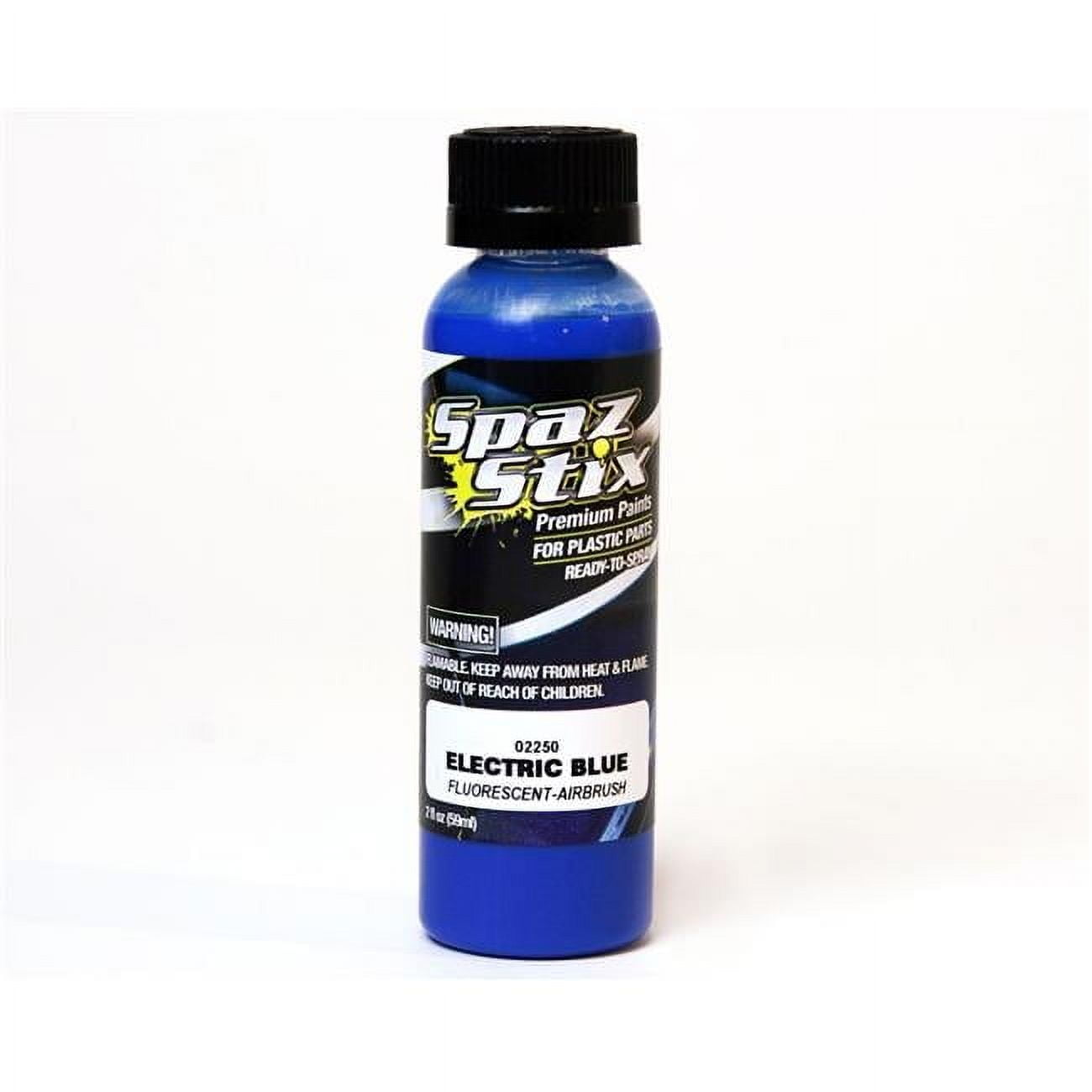 Spaz Stix Electric Blue Fluorescent Airbrush Paint - 2 oz - Walmart.com