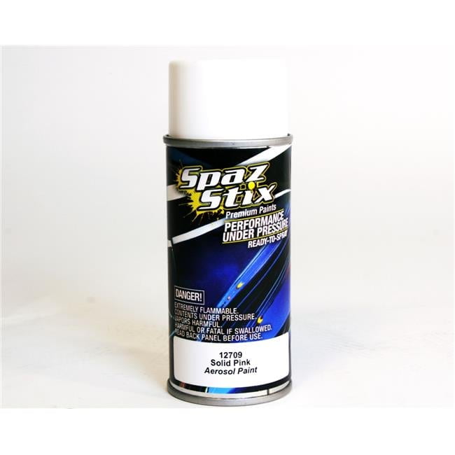 Spaz Stix 12709 Solid Pink Aerosol Paint 3.5oz Can - Walmart.com