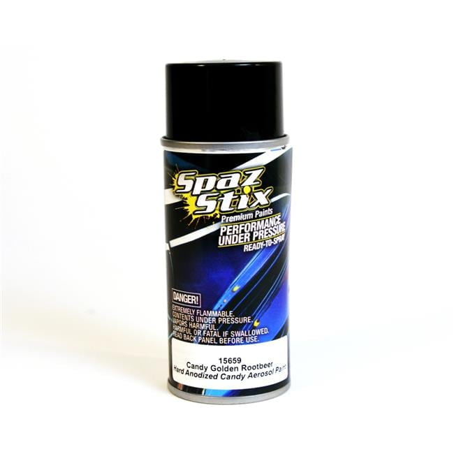 Spaz Stix 15659 Candy Rootbeer Aerosol Paint 3.5oz Can - Walmart.com