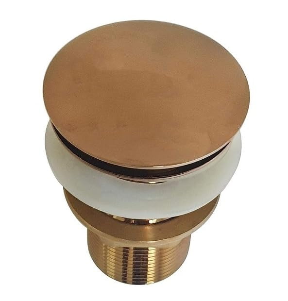 Spazio Rose Gold Finish Popup Basin DrainerWaste Coupling Pack of 1 ...