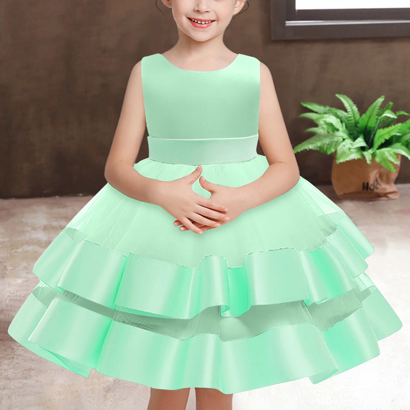 Spazoro Toddler Baby Girls Dress Skirts, 2025 Saving Princess Pageant ...