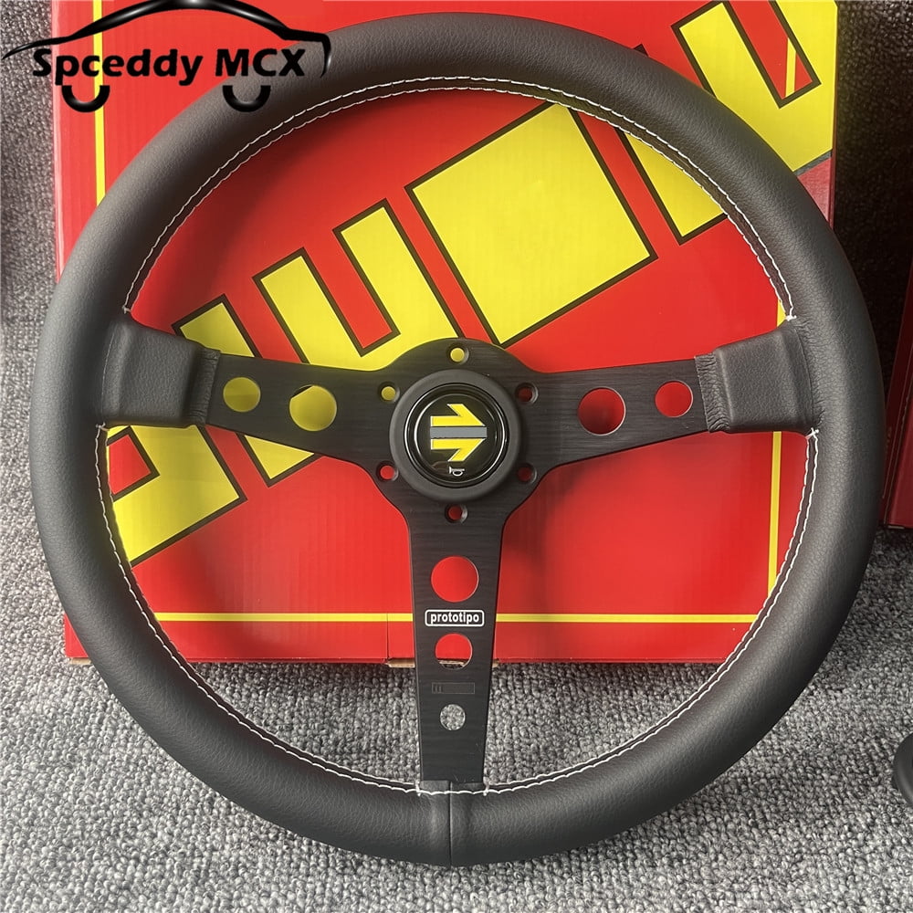 Spceddy MCX Prototipo 14inch P1 Car Modified Racing Flat Steering Wheel ...