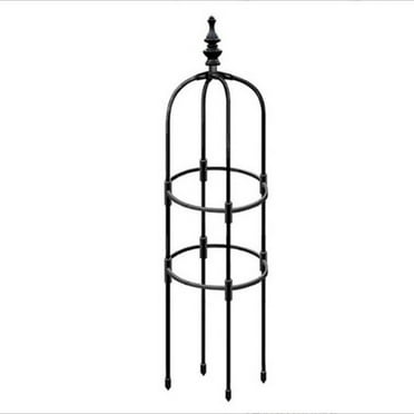 72" Dimensional Spires Trellis, Black - Walmart.com