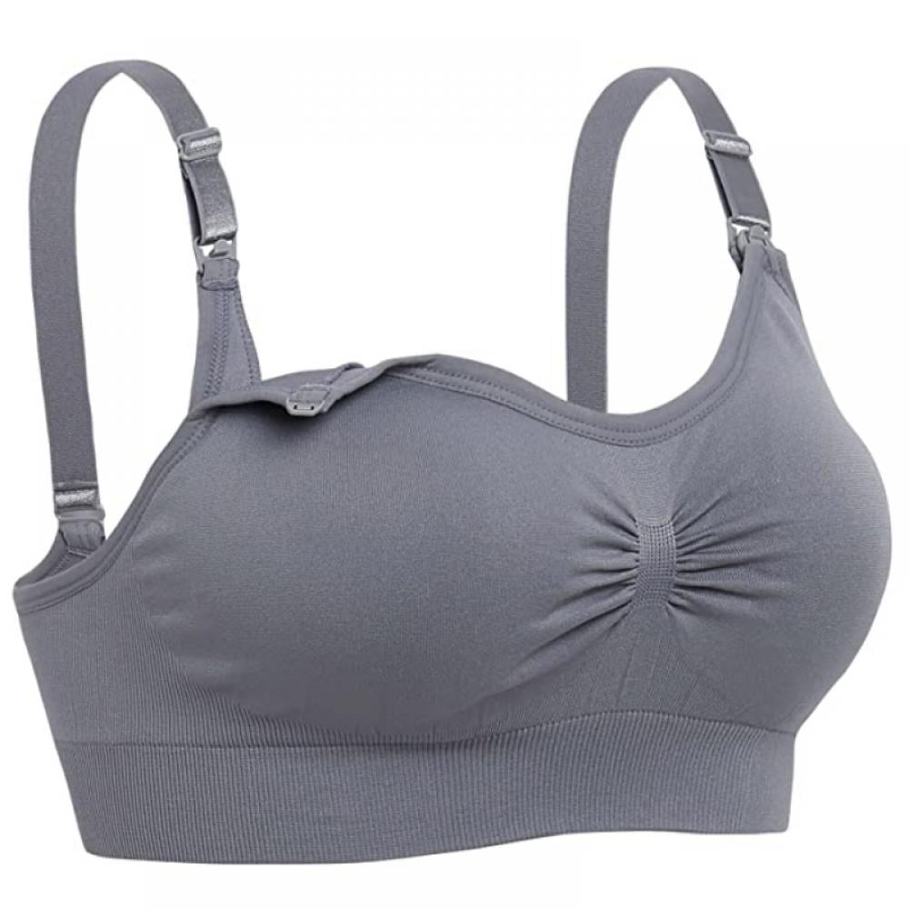 Spdoo Full Bust Seamless Nursing Maternity Bras Plus Size Pregnancy ...