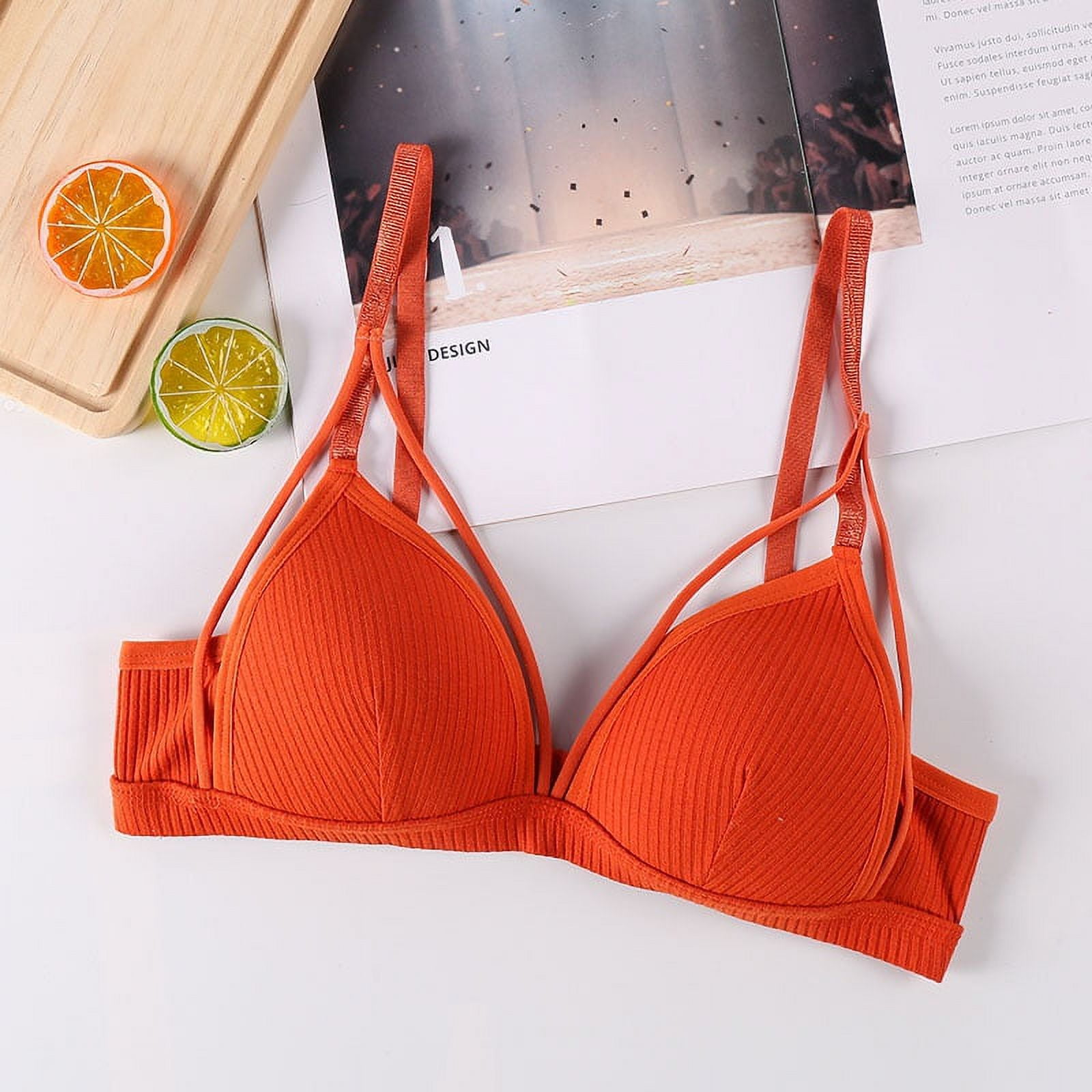 Spdoo Women's Bralette Bra Lingerie V Neck Push Up Padded Adjustable ...