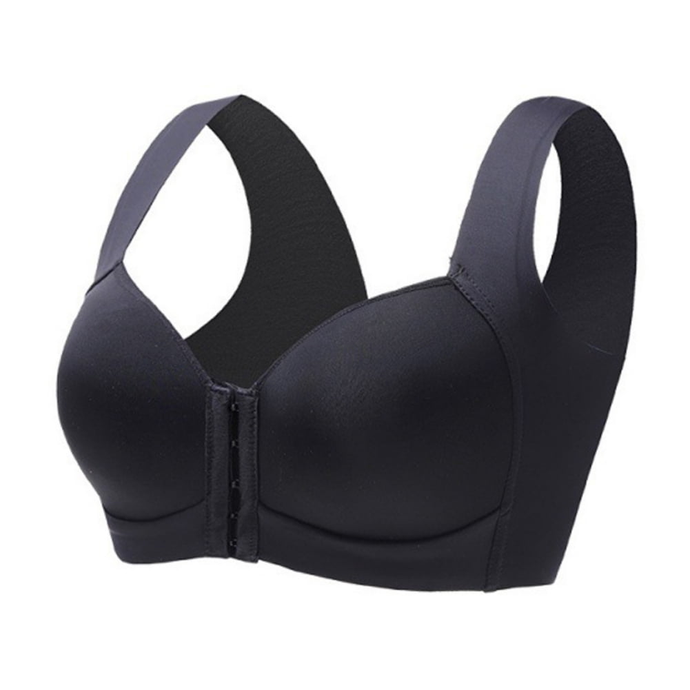 Spdoo Women's Front Closure Bralette Bra Wireless Post-Surgery Bra ...