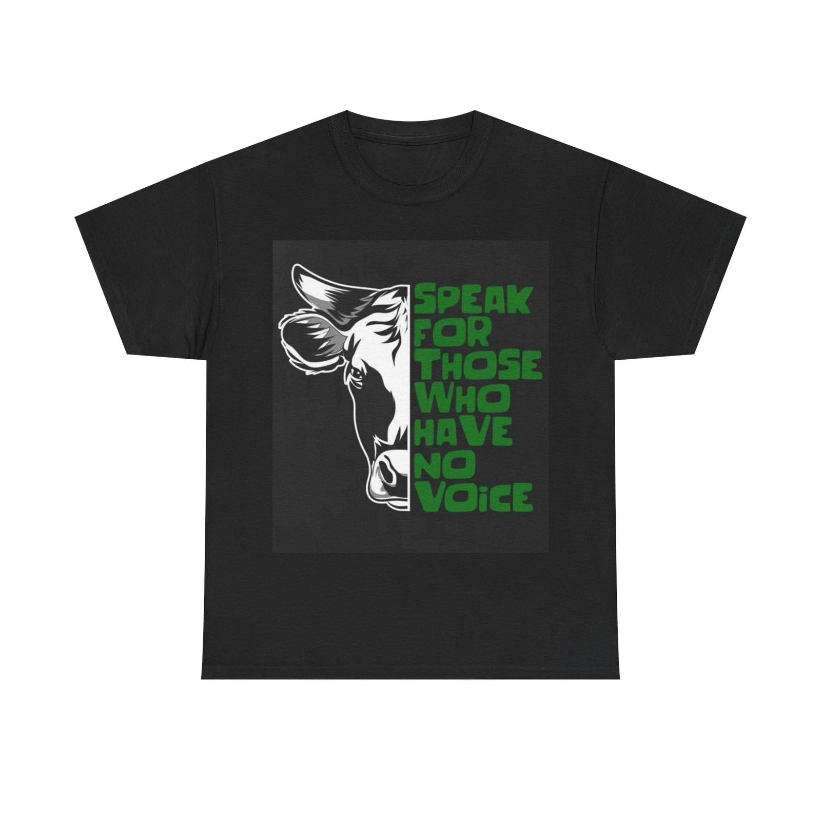 Speak For Those Who Have no Voice Tshirt Vegan Peta Graphic Unisex ...