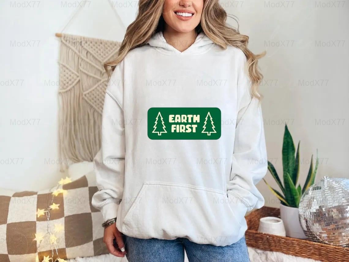 Speak For Trees And Climate With This Bold Earth Hoodie, for men ...