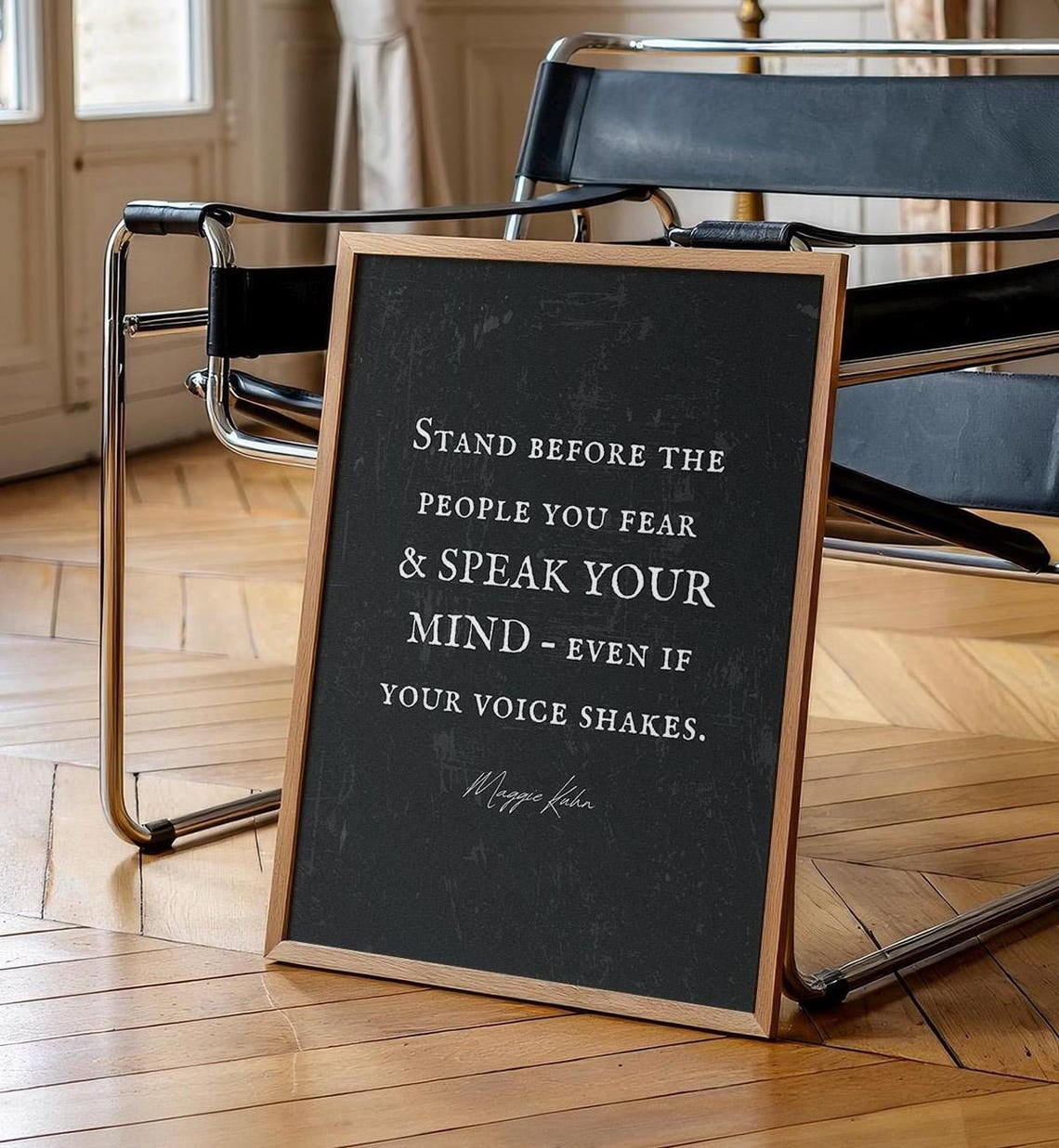 Speak Your Mind Even If Your Voice Shakes Maggie Kuhn Womens Rights ...