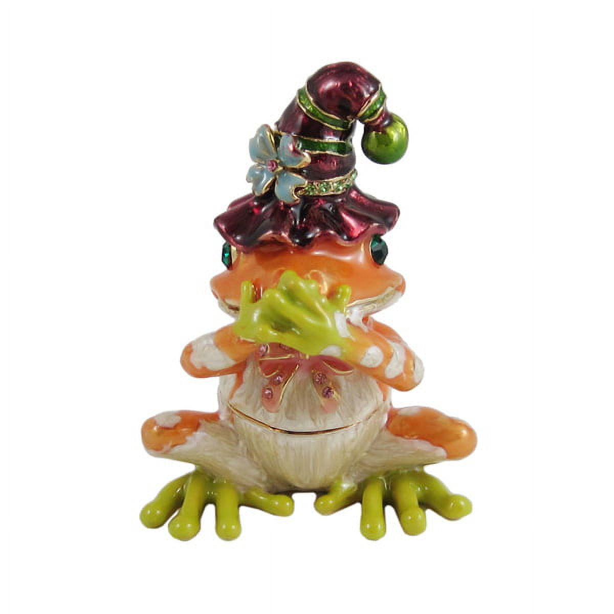 Speak No Evil Jester Frog Trinket Box - Walmart.com