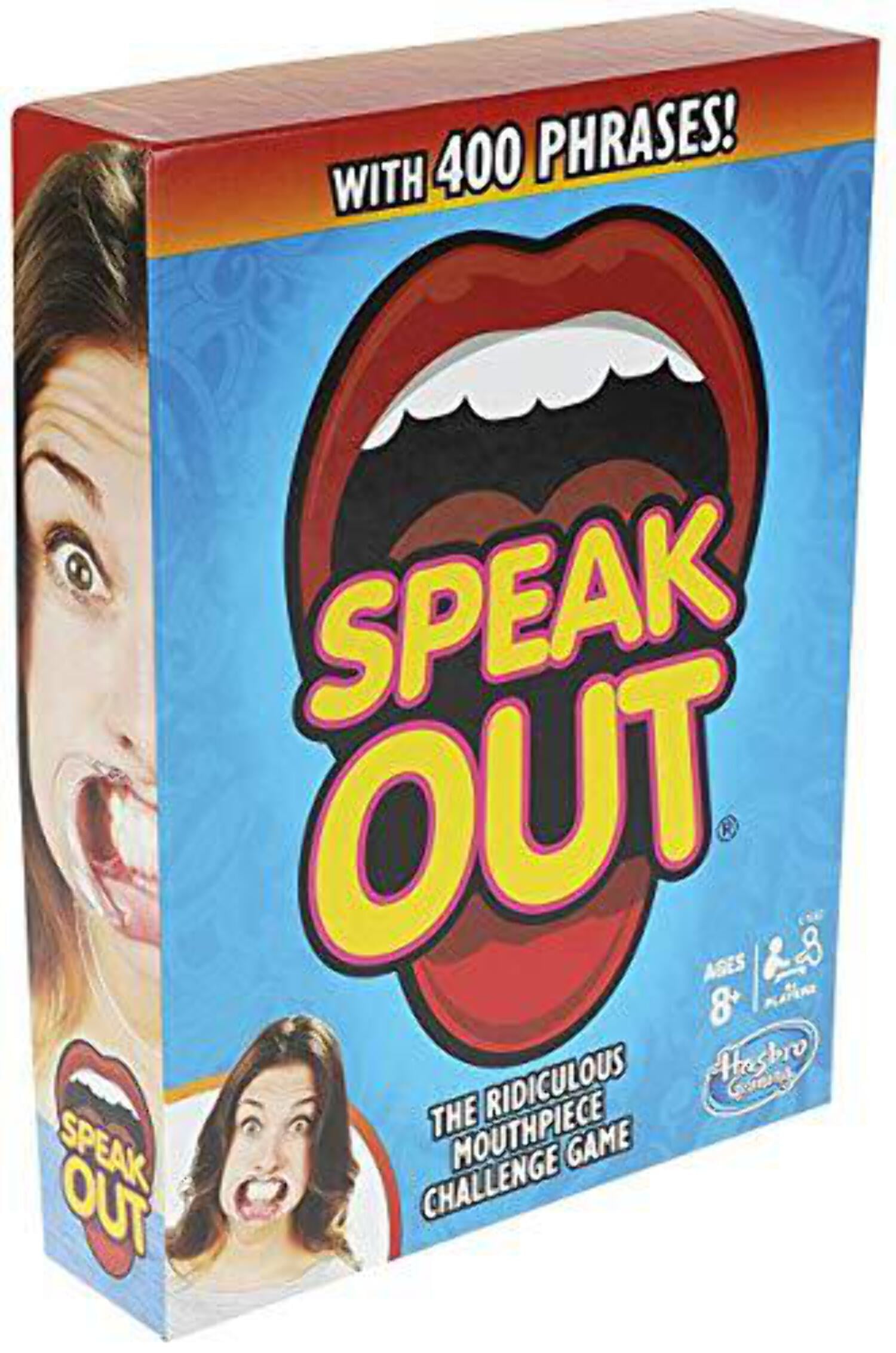 Speak Out Mouthpiece Challenge Board Game for Kids and Family Ages 8 ...