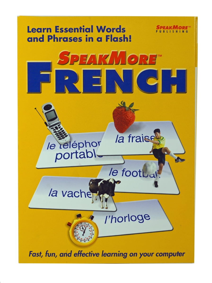 SpeakMore French Language CDRom - Learn essential words & phrases in a ...