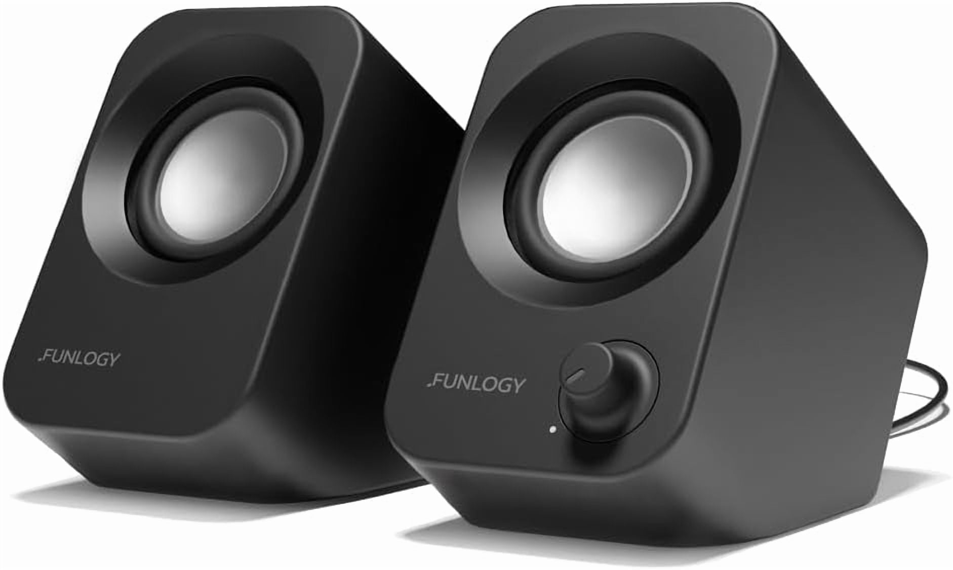 Speaker - 14W Stereo PC Speakers, USB Powered, Compact Size with 30 ...