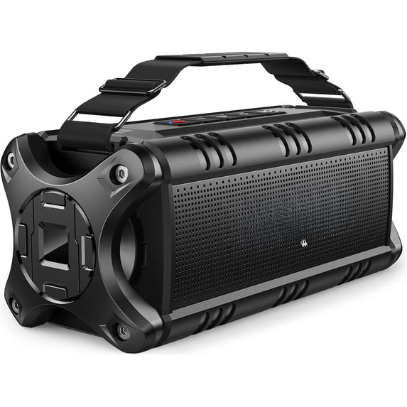 Speaker, 90W Portable Outdoor Speaker Loud, IPX6 /50W Deep Bass ...