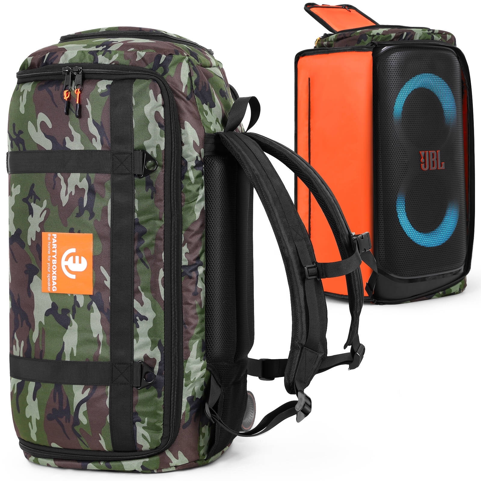 Speaker Bag Rugged Speaker Bag Carry Case Compatible with JBL Party Box ...