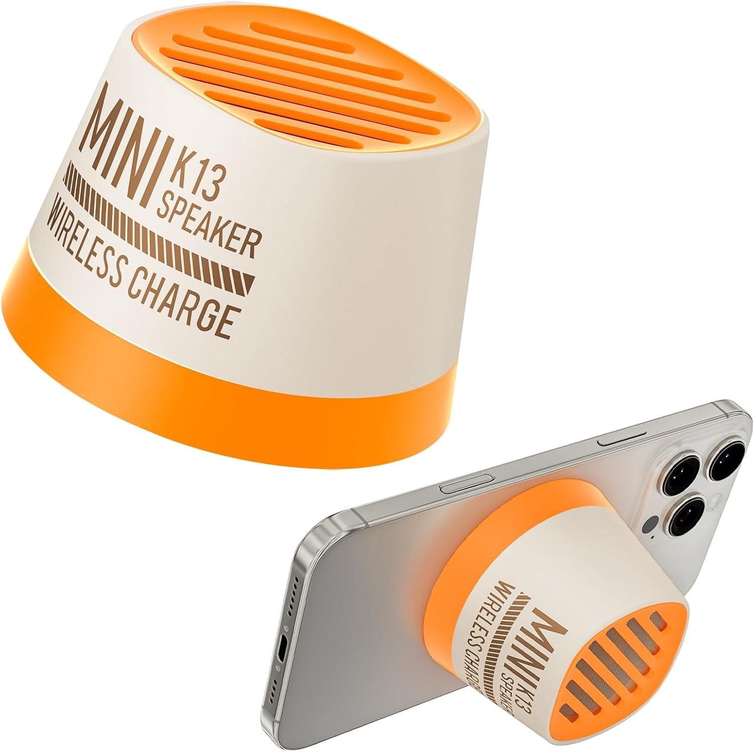 Speaker, Charger Station, Portable Mini Speaker with Charger & Phone ...