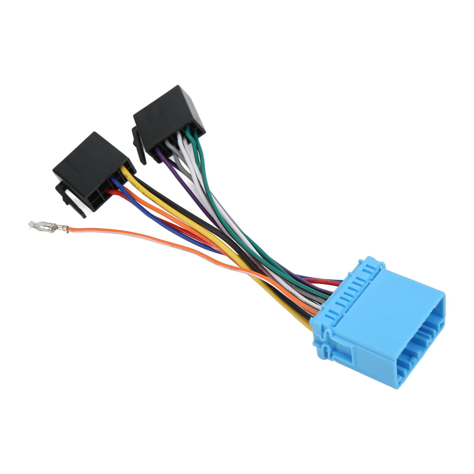 Speaker Connector ISO Radio Install Wire Harness Connector Adapter Kit ... Speaker Connector ISO Radio Install Wire Harness Connector Adapter Kit ...