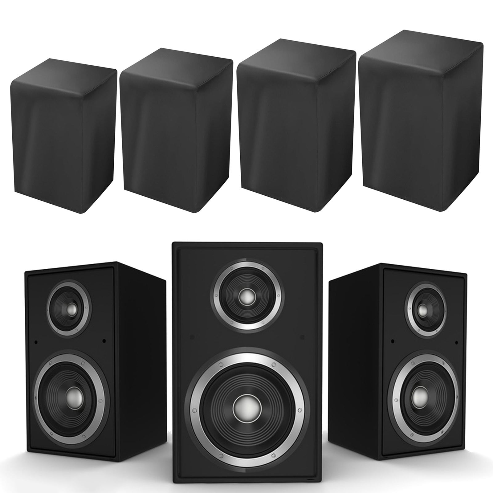 Speaker Cover,Heavy Duty Outdoor Speaker Covers Waterproof Powered ...