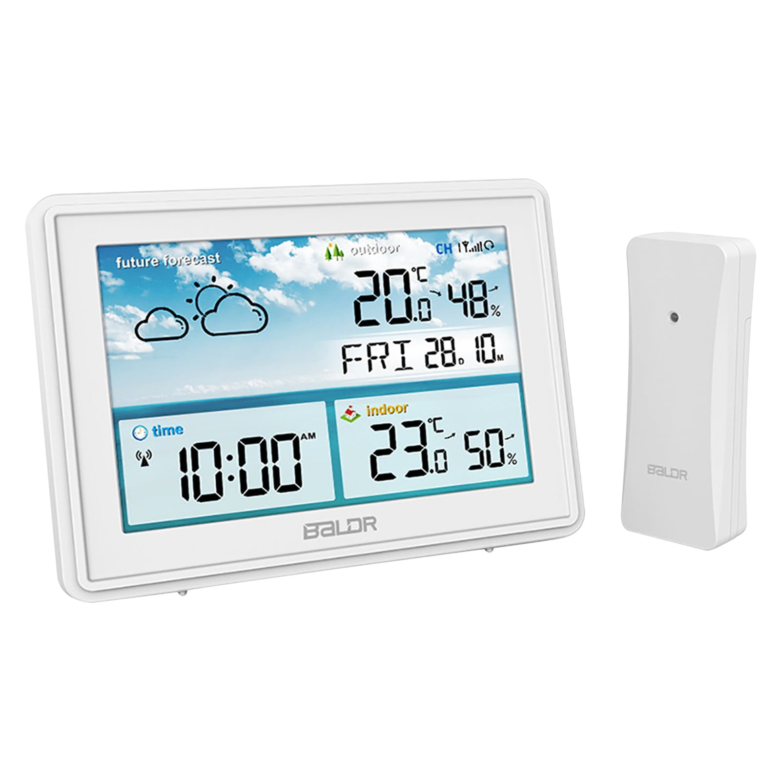 Speaker Docks and Alarm Clocks Multifunctional Digital Weather Clock ...