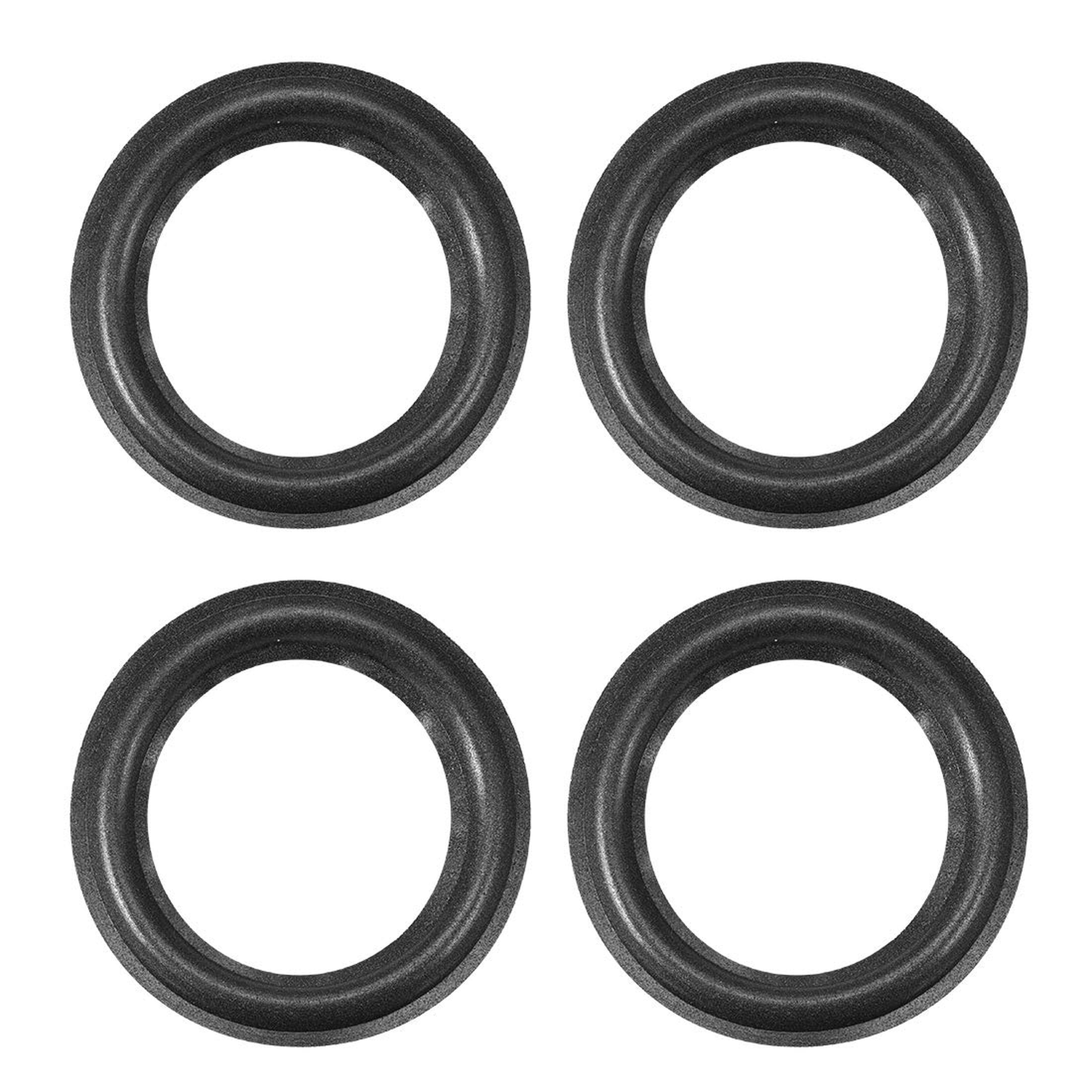 Speaker Foam Edge Surround Rings for 3-Inch Speaker Repair - 4 Pack ...