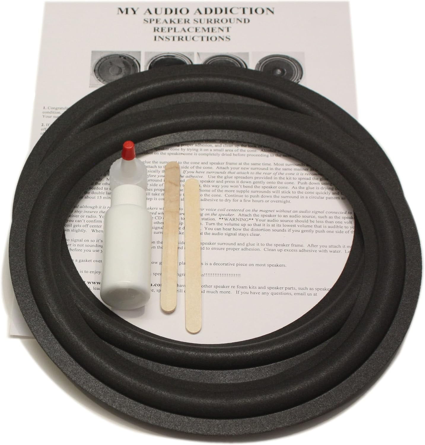 Speaker Foam Repair Kit for Design Acoustics PS-10A, PS-10, PS-SW ...