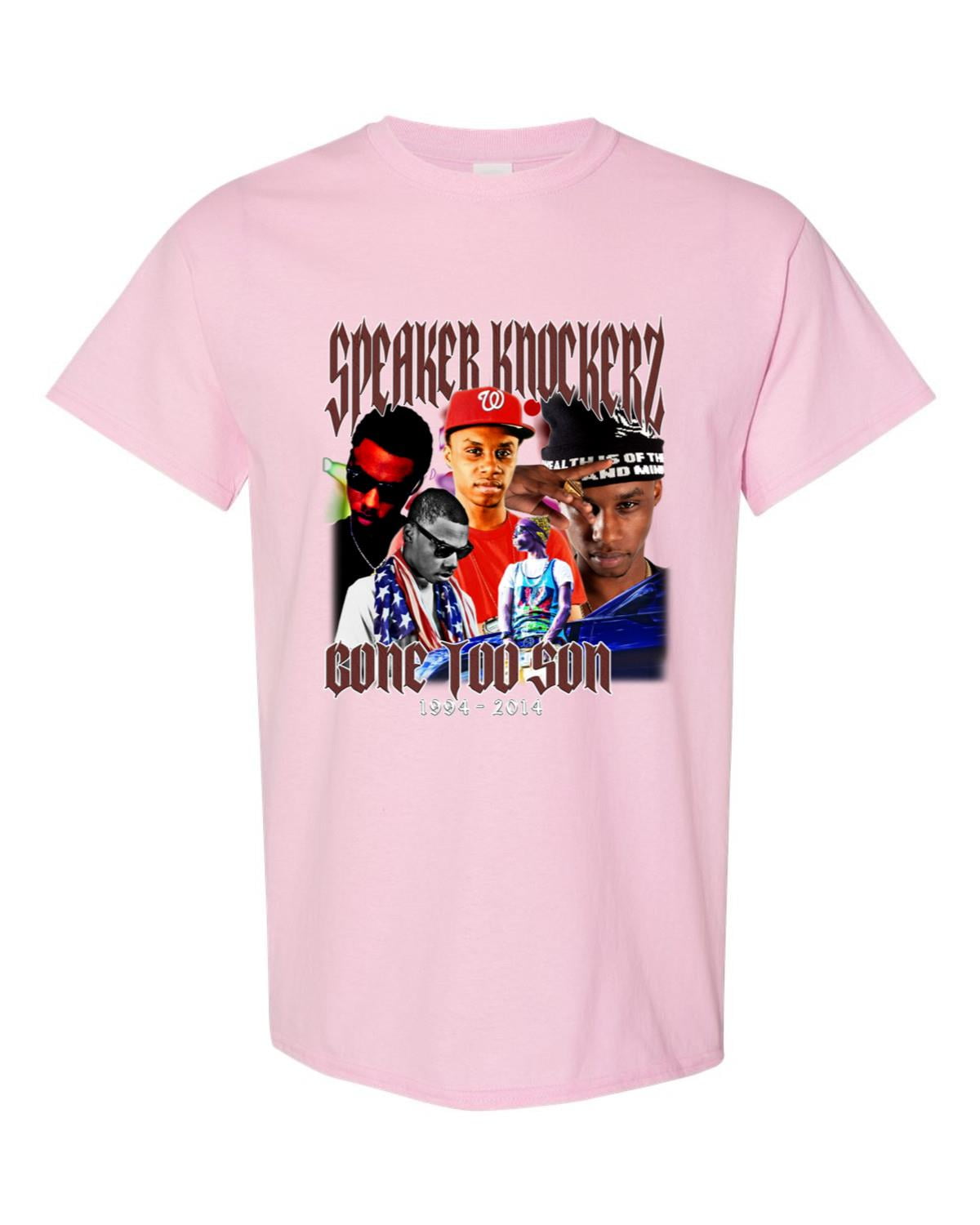 Speaker Knockerz T-Shirt Retro Rap Artist Tribute Fan Graphic, for men ...