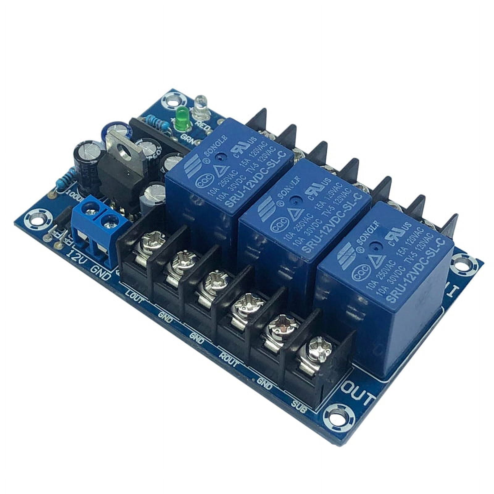 Speaker Protection Board for Three-Channel Power Amplifier Board ...