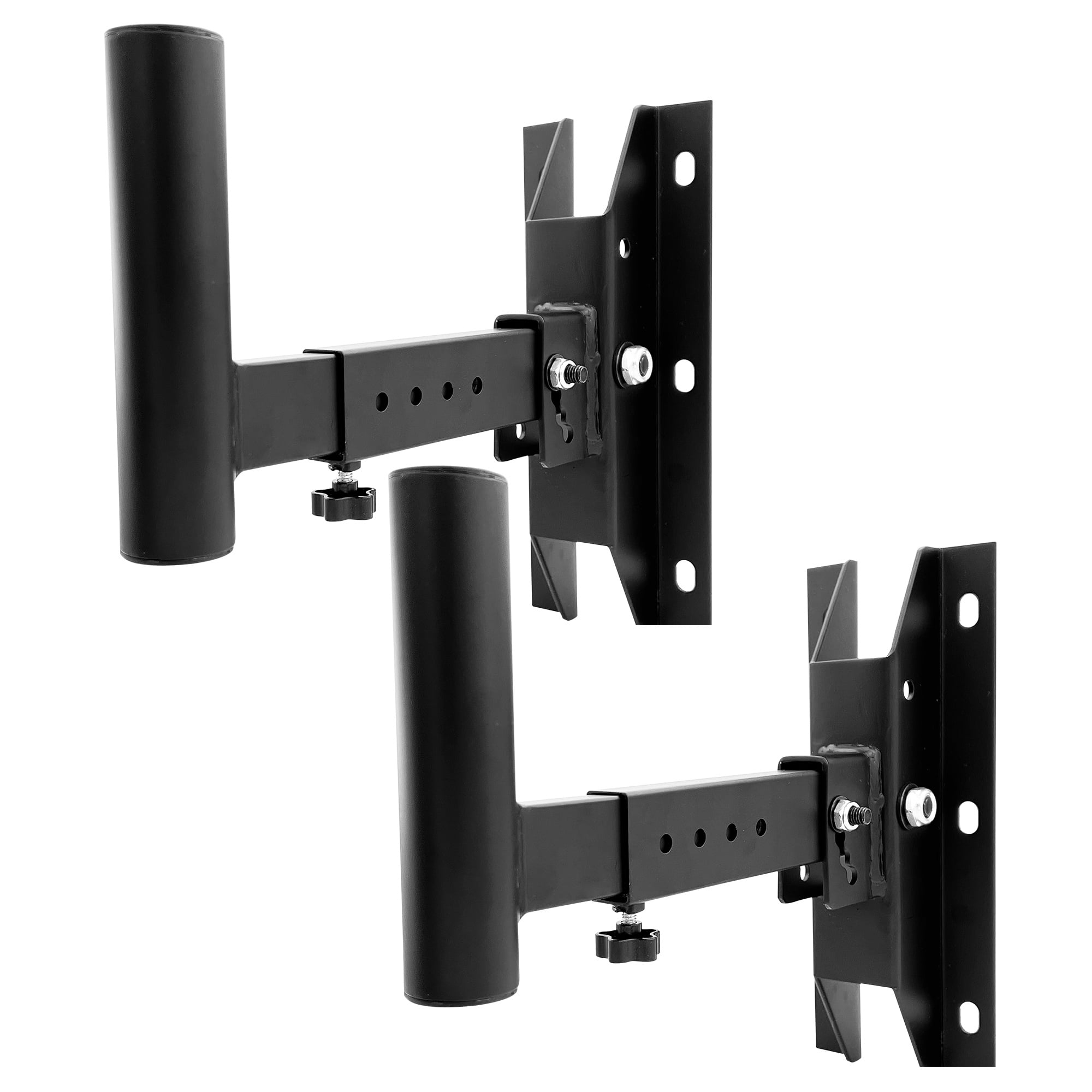 Speaker Stand Pair Wall Mount Heavy Duty Metal Universal Wall Mounted ...