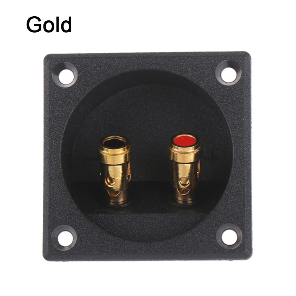 Speaker Terminal Round Spring Cup Subwoofer Plug Stereo Terminal ...
